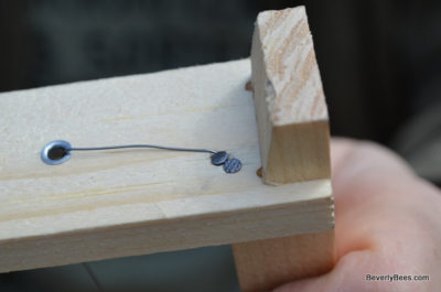 How To Wire A Frame – A Beginner Beekeeper’s Guide - Beverly Bees
