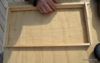 How To Wire A Frame – A Beginner Beekeeper’s Guide ‣ Beverly Bees