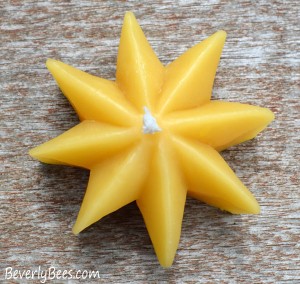 Rustic Star Floating Candle ‣ Beverly Bees